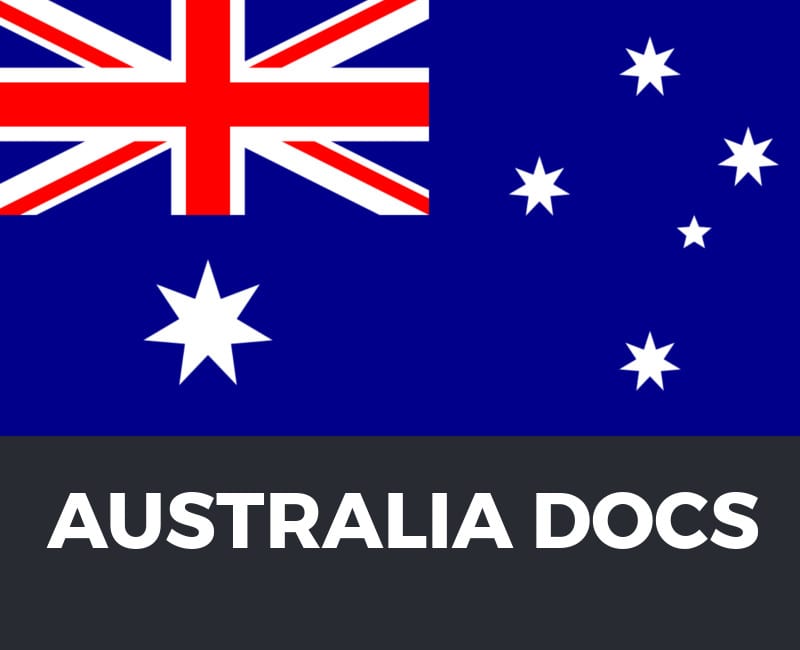 Australia Customs Allowance