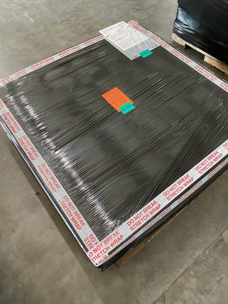 U Crate 100 Out and In and all is loaded on pallets for the win ...