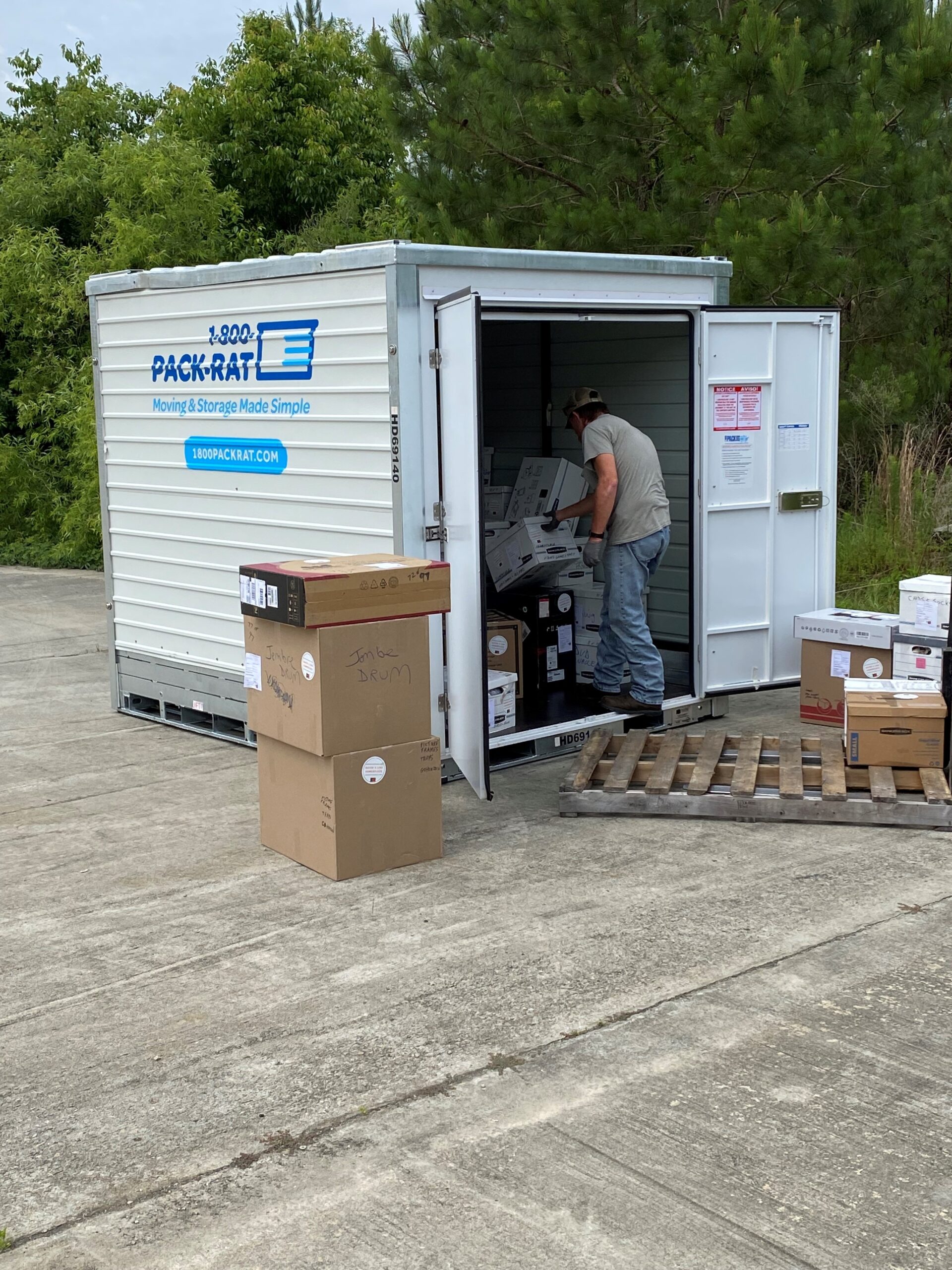 Shared Container Service | UPakWeShip